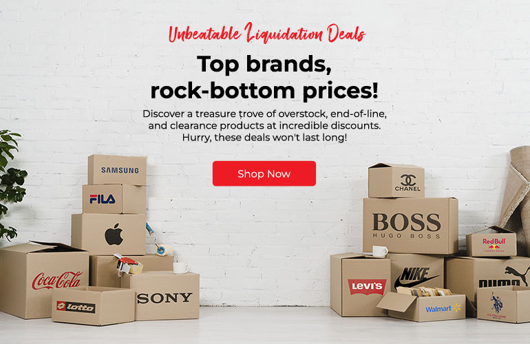 Top Liquidation Deals - Exclusive Savings | BrandedStocklots.com